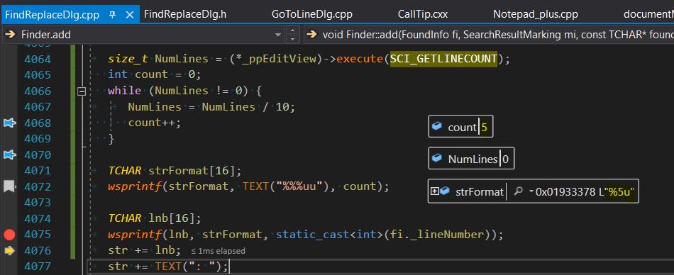 line number alignment in the search result window by Rudo79 · Pull ...