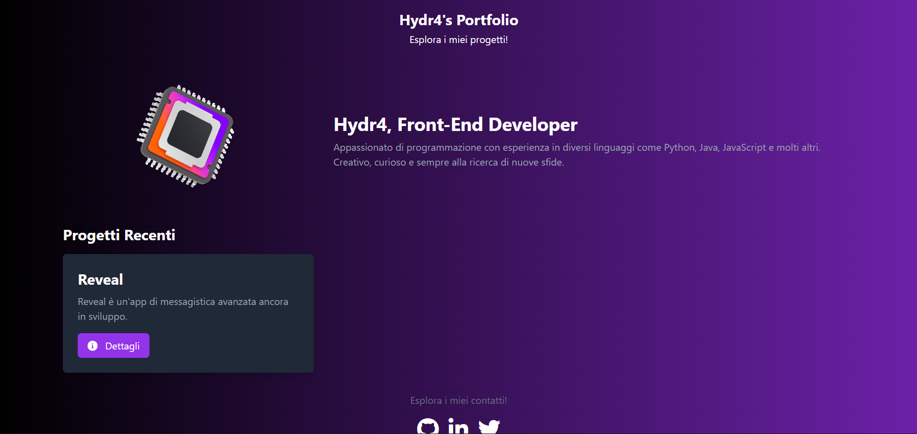 GitHub - Hydr46605/Simple-Portfolio: A simple portfolio with FontAwesome Icons, TailWindCSS and ...