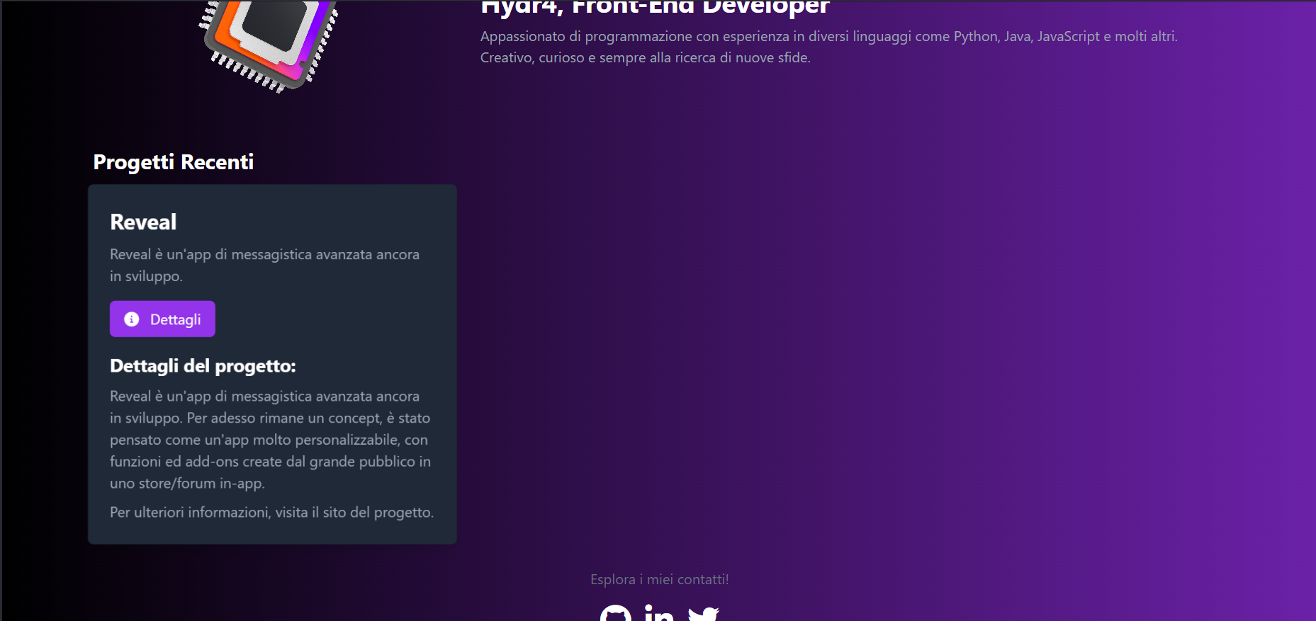 GitHub - Hydr46605/Simple-Portfolio: A simple portfolio with ...