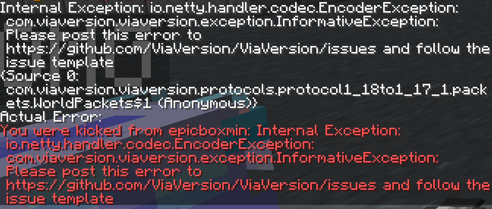 I Place A Spanwner · Issue 2816 · Viaversionviaversion · Github 5481