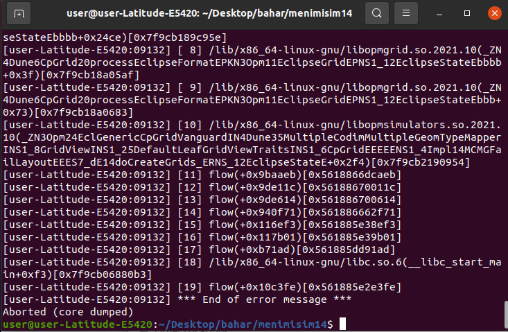 Flow stop working, and do not calculate pressure/saturation values · Issue #3925 · OPM/opm ...