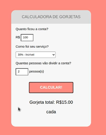 GitHub - Gabrielle-Oliveira/Calculadora-de-Gorjetas