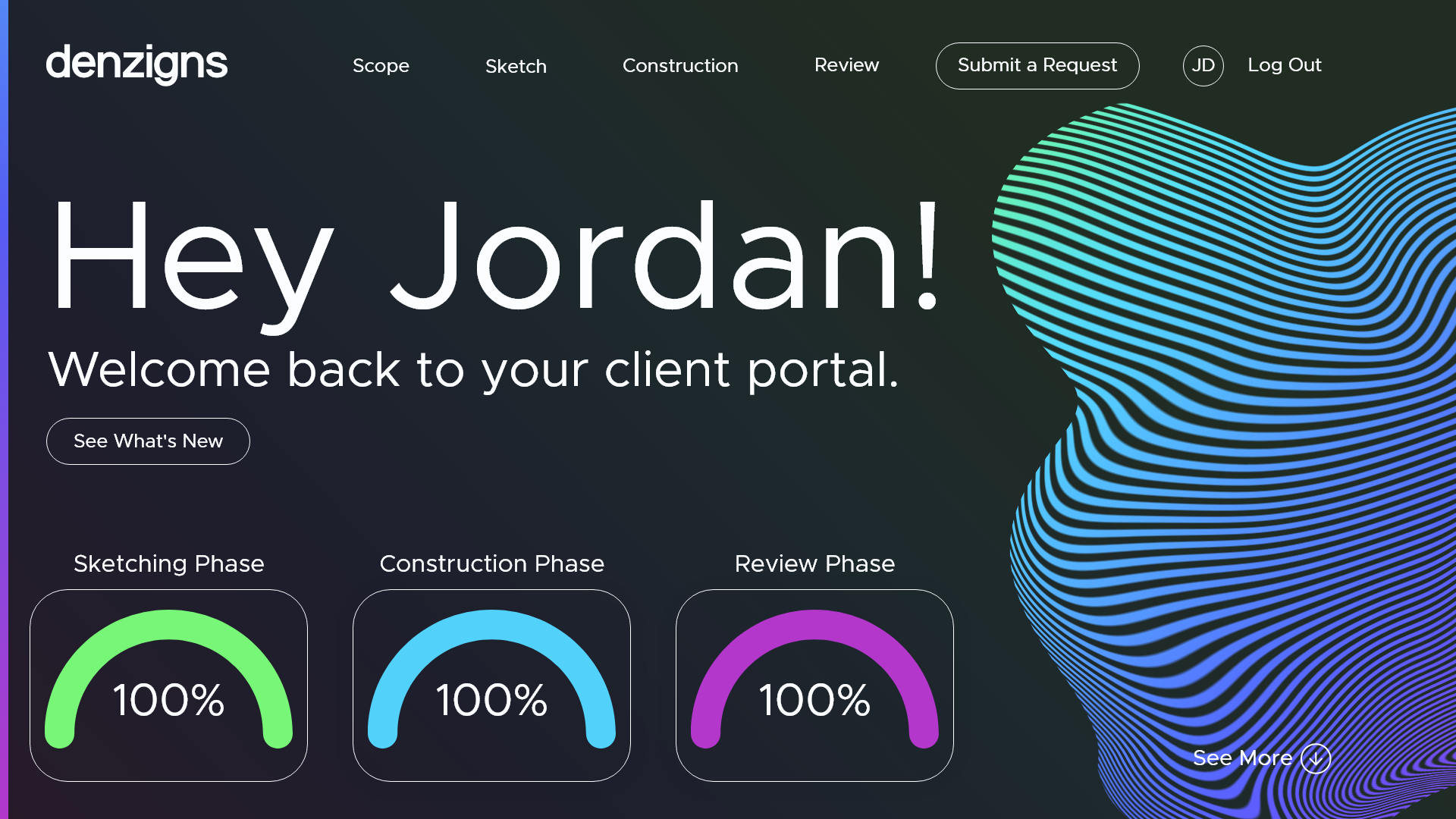 denzigns-client-portal/README.md at main · TheSplinterMan/denzigns ...