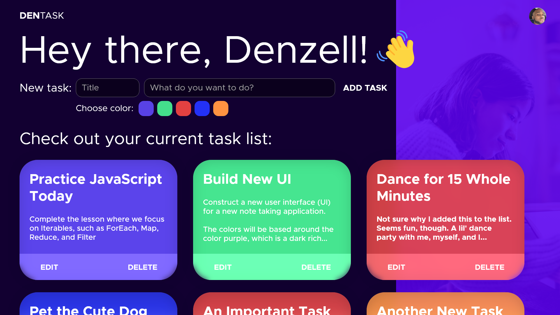 GitHub - TheSplinterMan/To-do-Task-List