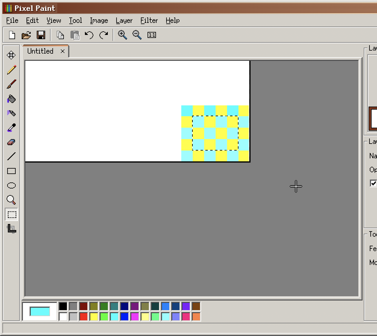 PixelPaint: Selection second_paint does not align with pixels on bitmap at large scales · Issue ...