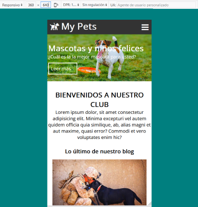 GitHub - RodolfoMorquecho/ResponsiveWebSite: Sitio web responsivo sobre mascotas, haciendo ...
