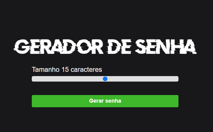 GitHub - nandosouza08/Gerador-de-senhas: Gerador de senhas feito em html, css e javascript.