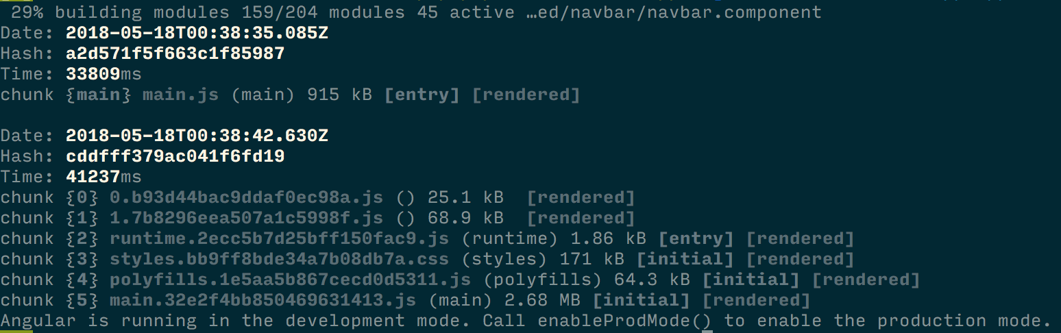 Angular 6 Documentation For Building Production App Shell · Issue 10893 · Angularangular Cli 