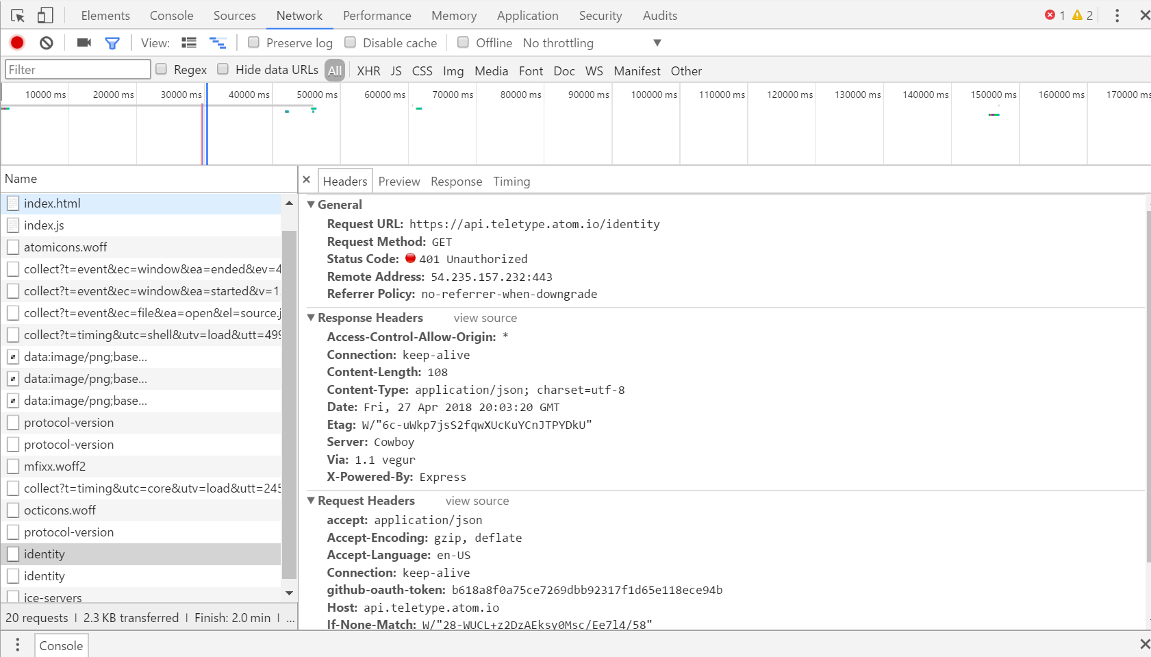Failed to authenticate to teletype · Issue #367 · atom/teletype · GitHub