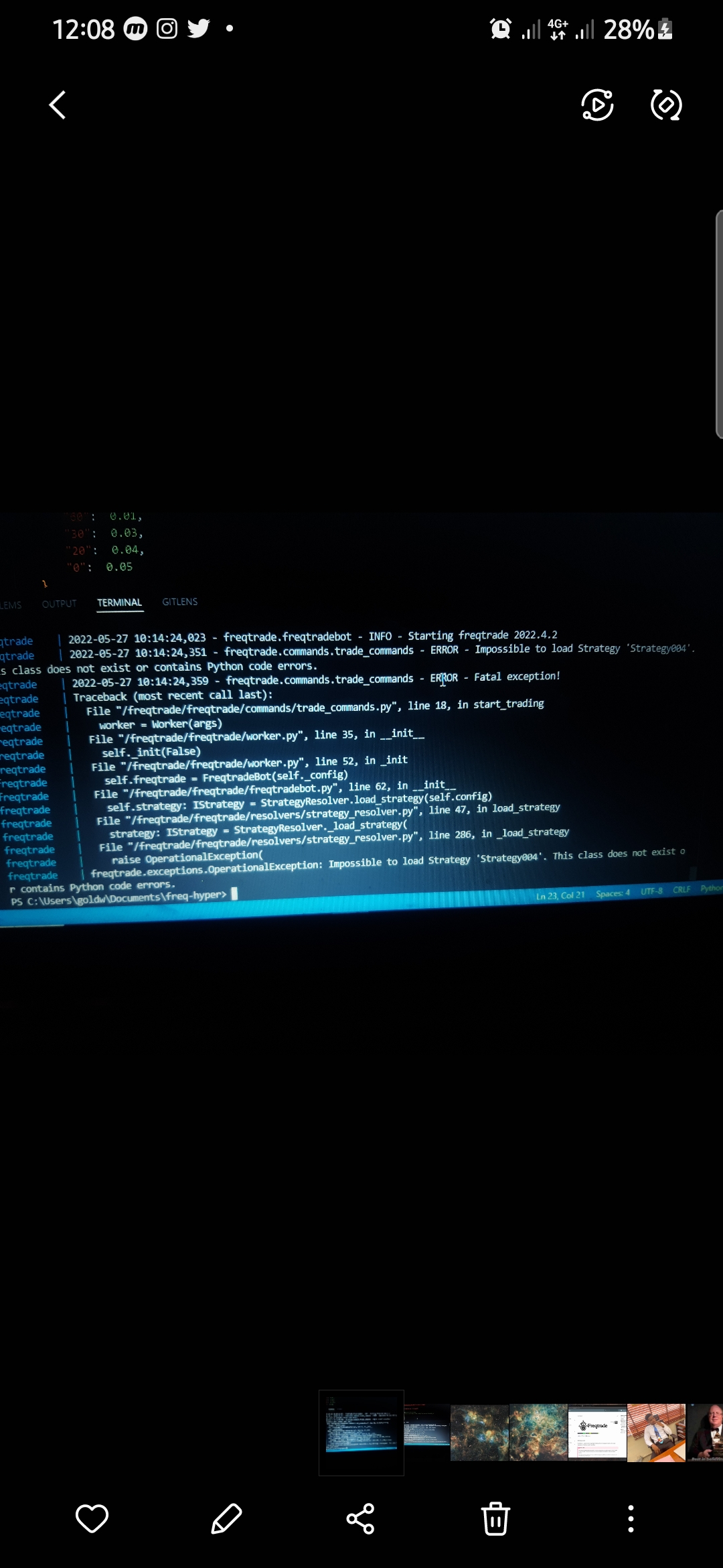 The strategy 004 cannot run and it bring out error · Issue #251 · freqtrade/freqtrade-strategies ...