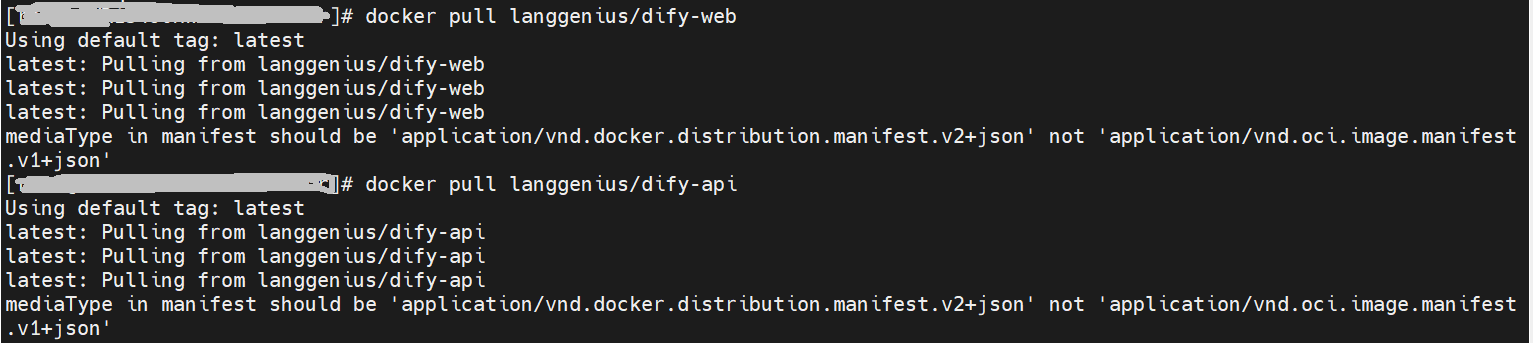 docker-compose up -d 报错 · Issue #967 · langgenius/dify · GitHub