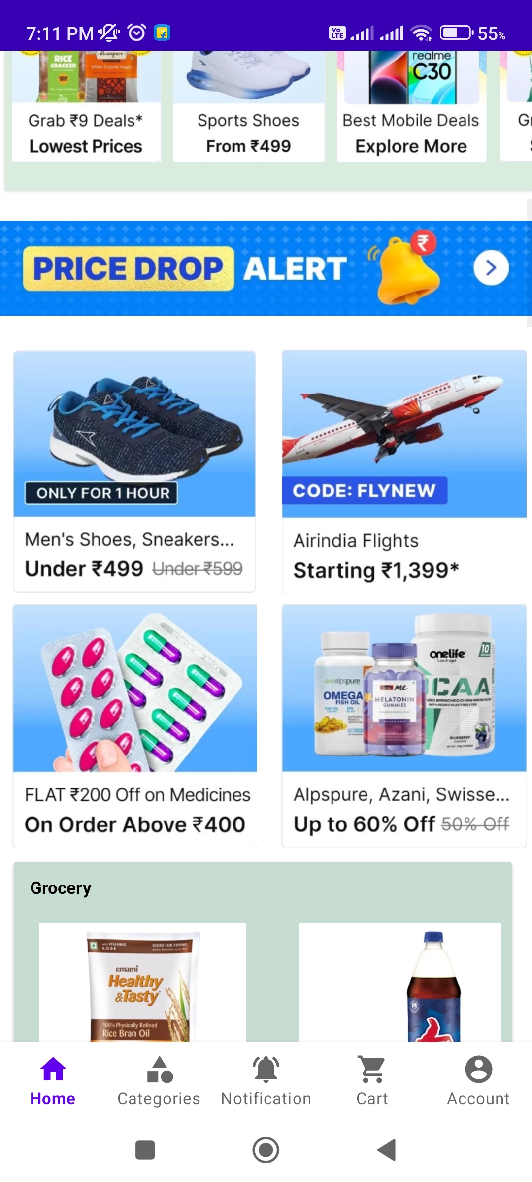 GitHub - rockysushant/Flipkart_Clone: flipakrt app , java , Android Studio