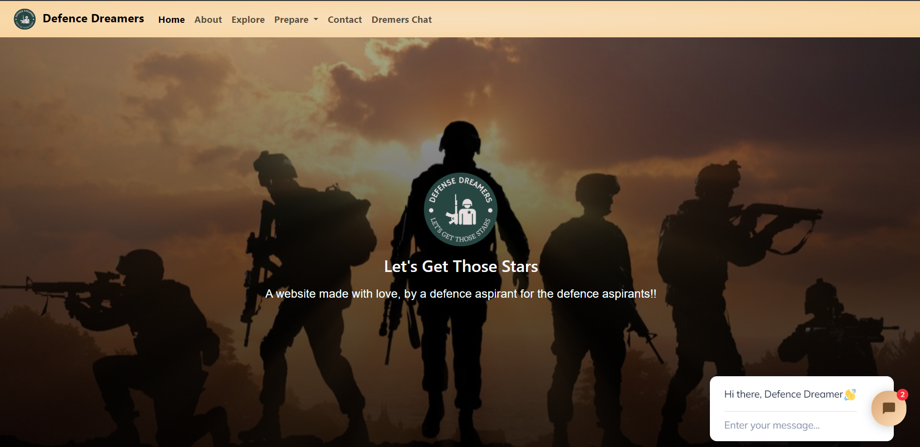 GitHub - VaibhavSr007/Defence-Dreamers.github.io