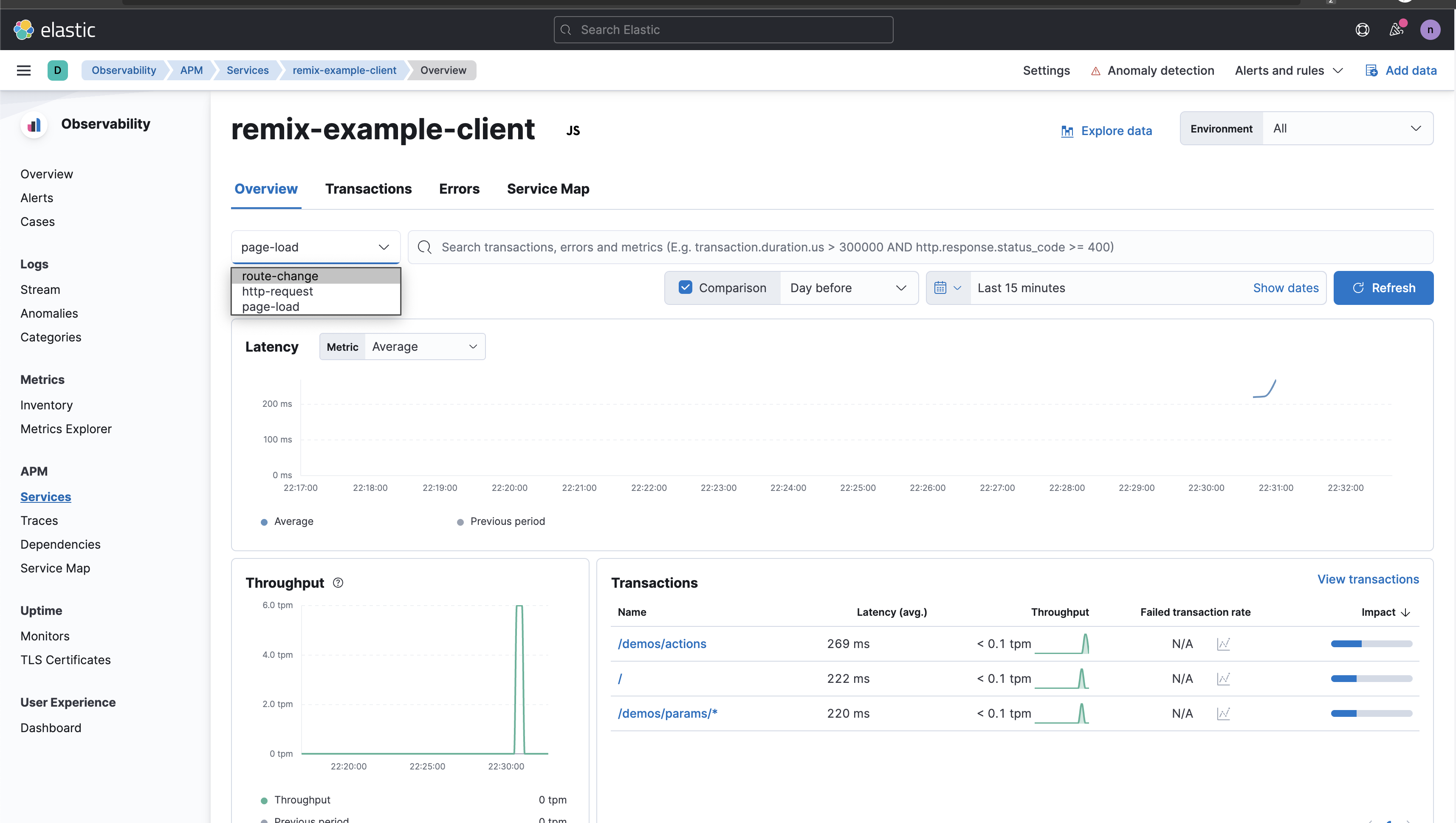 Remix & Elastic APM Client-Side setup · GitHub