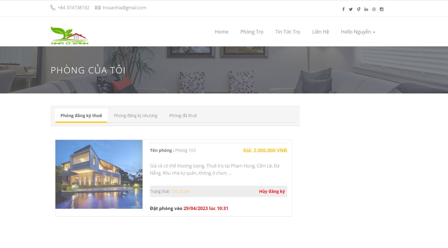 GitHub - ntuanthanh/Motel-Management: Dự án quản lý nhà trọ - môn học PRN221