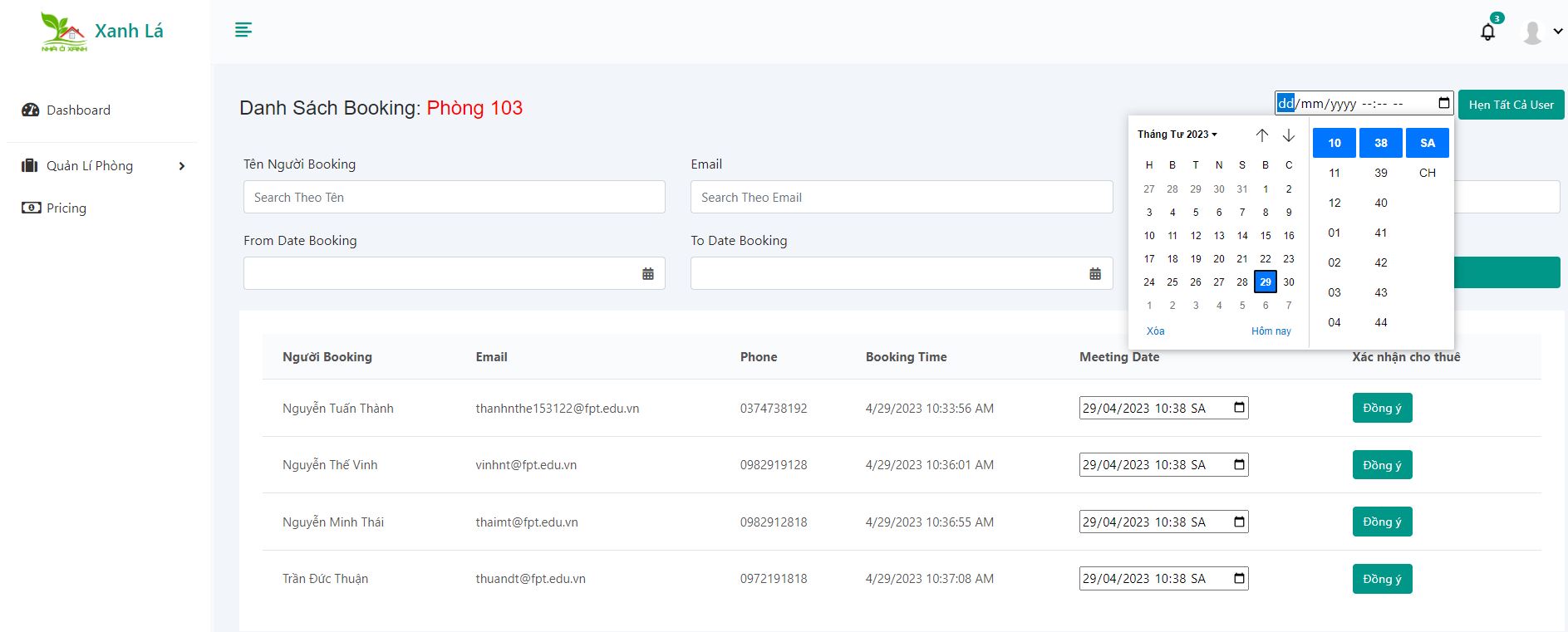 GitHub - ntuanthanh/Motel-Management: Dự án quản lý nhà trọ - môn học PRN221