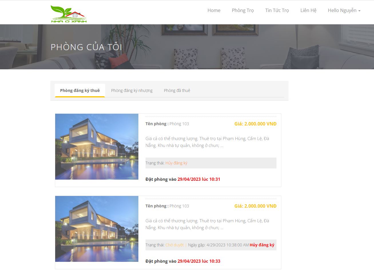 GitHub - ntuanthanh/Motel-Management: Dự án quản lý nhà trọ - môn học PRN221