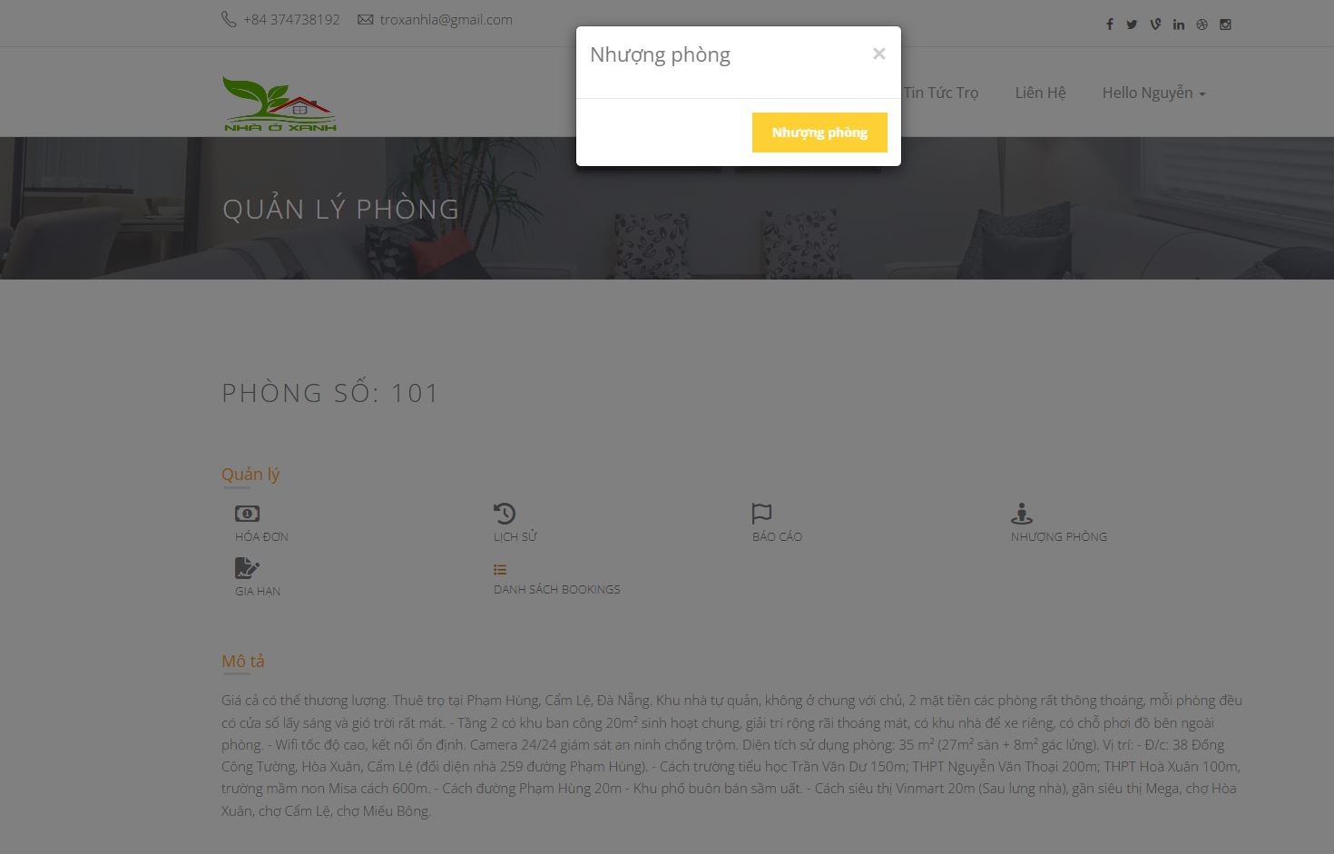 GitHub - ntuanthanh/Motel-Management: Dự án quản lý nhà trọ - môn học PRN221