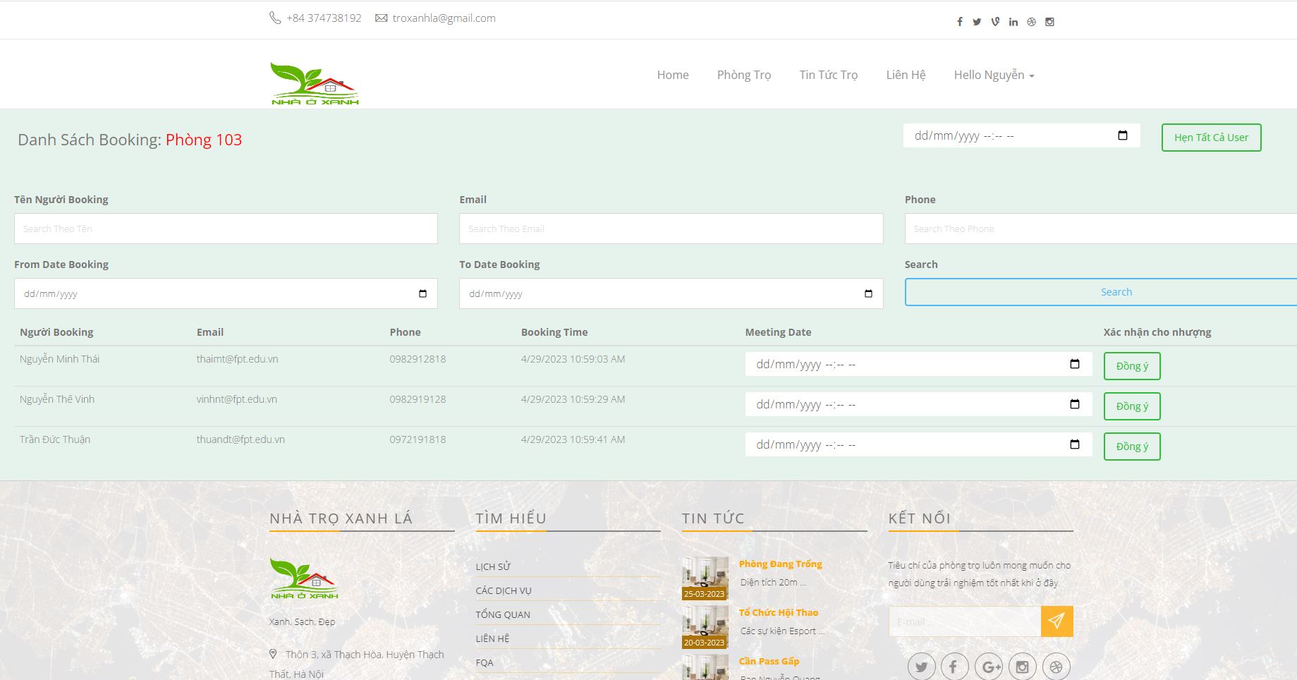 GitHub - ntuanthanh/Motel-Management: Dự án quản lý nhà trọ - môn học PRN221