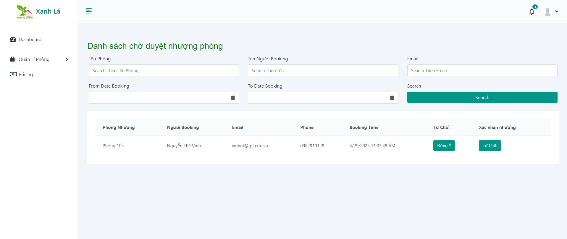 GitHub - ntuanthanh/Motel-Management: Dự án quản lý nhà trọ - môn học PRN221