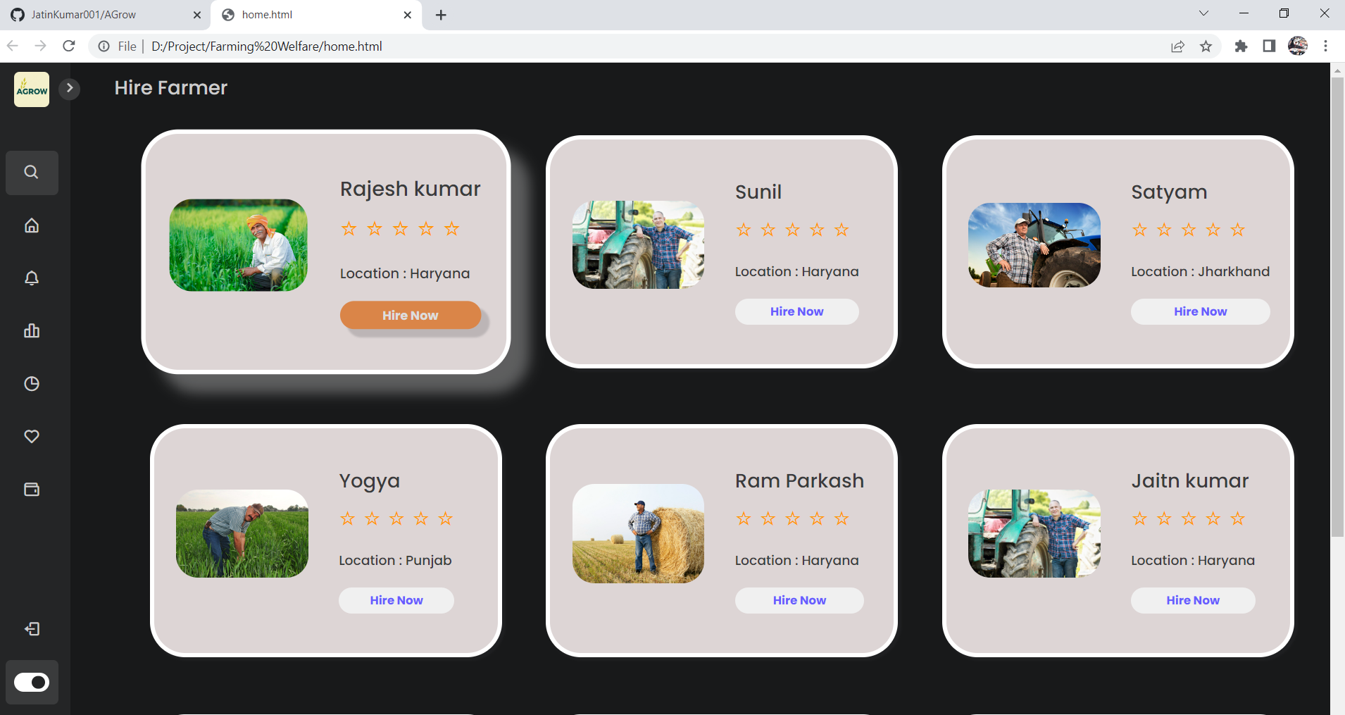 GitHub - JatinKumar001/AGrow