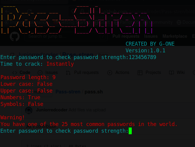GitHub - Juniorredcoder/Pass-stren: Make strong password