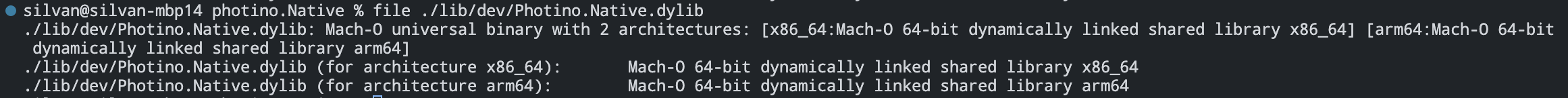 Mac ARM64 (M1) support · Issue #92 · tryphotino/photino.Native · GitHub