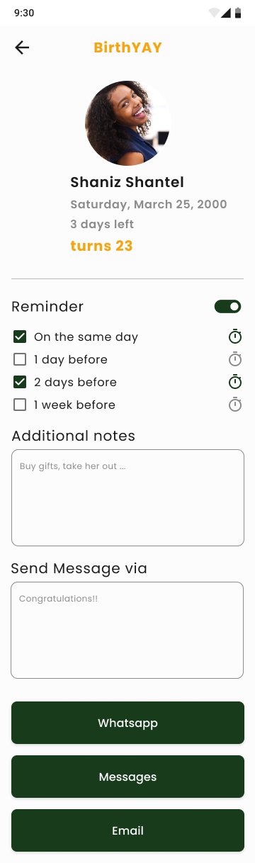 GitHub - TrizahNabwire/BirthdayReminderApp