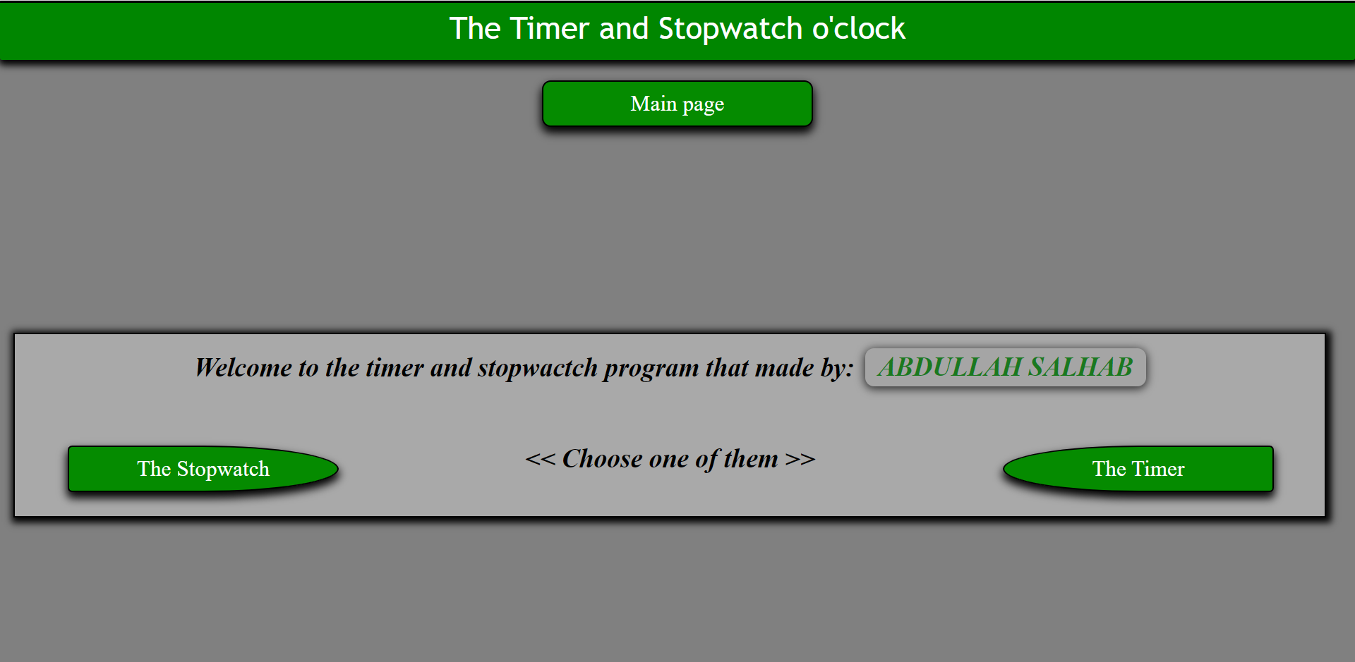 GitHub - Abdullah-Salhab/The-Timer-and-Stopwatch-o-clock: Timer and ...