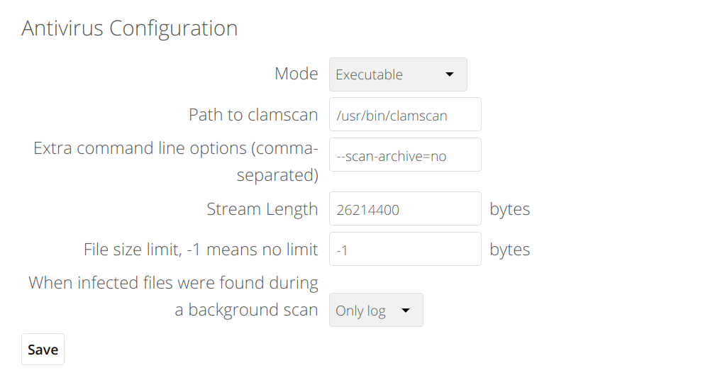 Scan fails on big compressed files · Issue #370 · owncloud/files_antivirus · GitHub