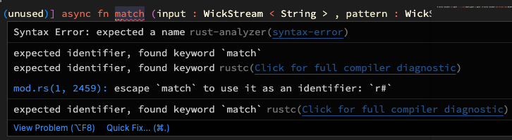 Reserved Keywords not allowed for component operation names · Issue #206 · candlecorp/wick · GitHub