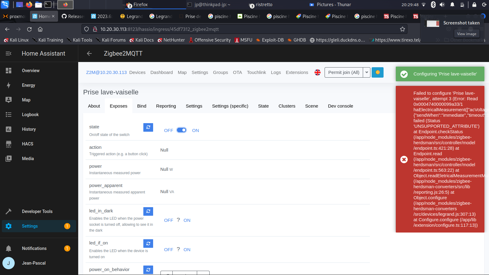 Legrand 199161 power socket not showing power consumption · Issue #18031 · Koenkk/zigbee2mqtt ...