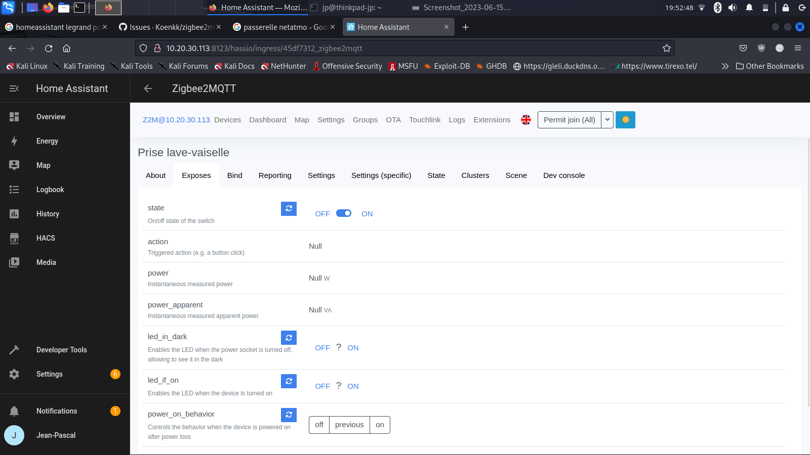 Legrand 199161 power socket not showing power consumption · Issue #18031 · Koenkk/zigbee2mqtt ...