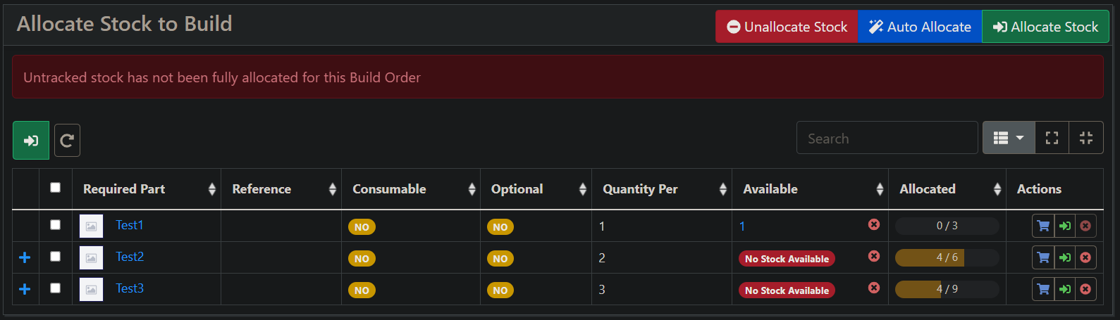 Issue with partially complete BOs and cancelled BOs · Issue #4995 · inventree/InvenTree · GitHub