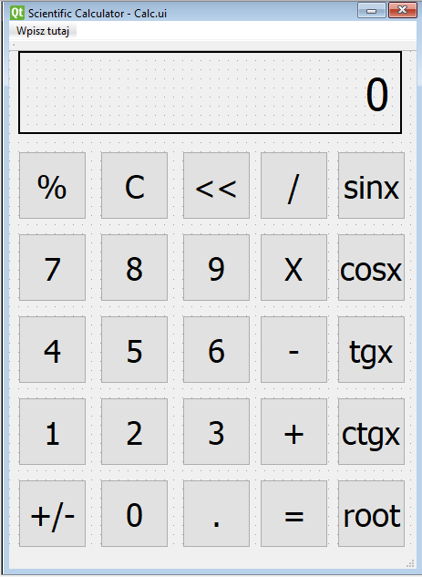 GitHub - JustynaSzubart/Scientific-Calculator