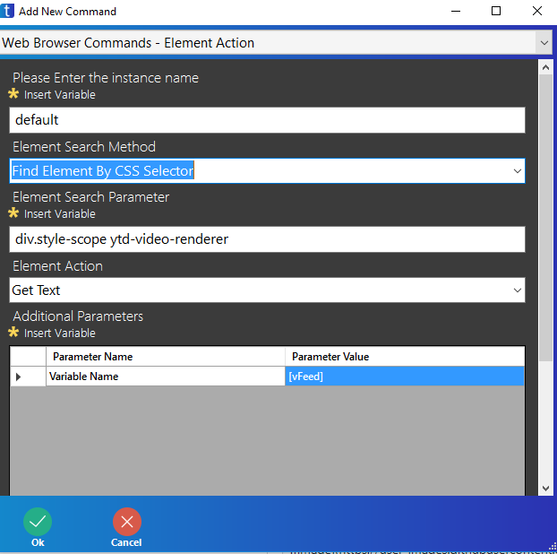 Web scrap multiple titles from youtube · Issue #151 · saucepleez/taskt · GitHub