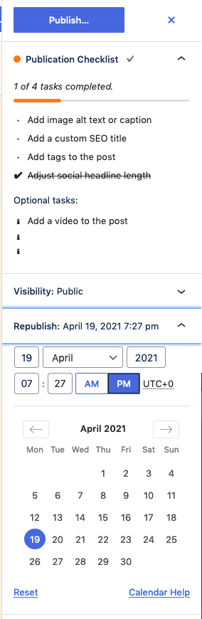 Highlight that you are editing a cloned post · Issue #68 · humanmade/altis-workflow · GitHub