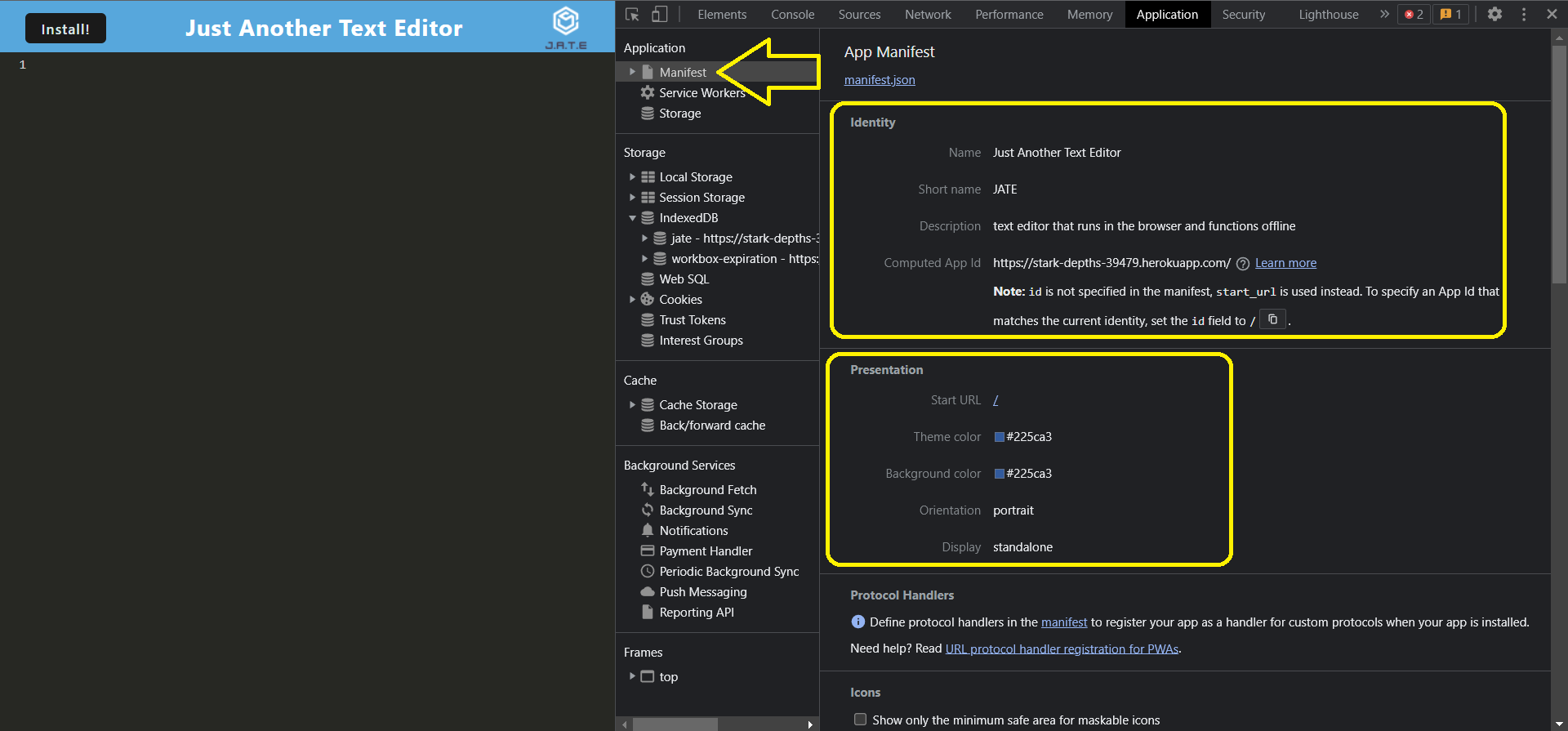 GitHub - amymgardiner/Text-Editor: Module 19 Challenge - Progressive Web Applications (PWA)