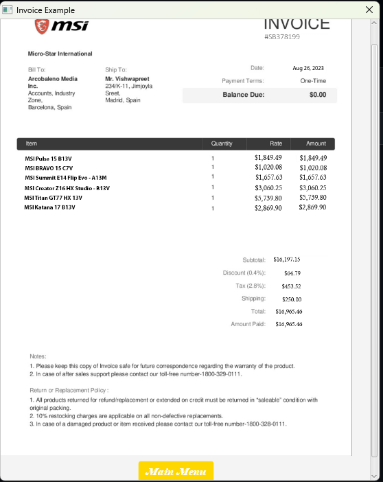 GitHub - Blizzard03/MSI-Official-Store: Java Project-Test
