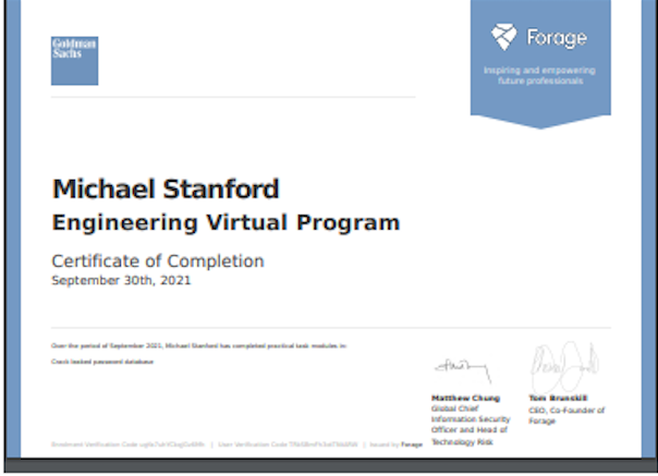 MDAStanford (Michael Stanford) · GitHub