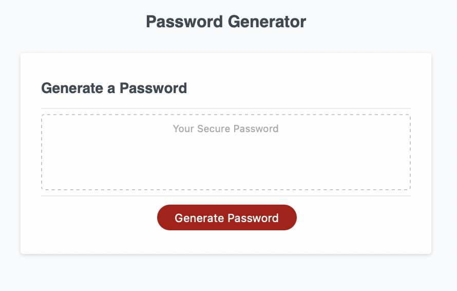 GitHub - amjimenez/pw-generator