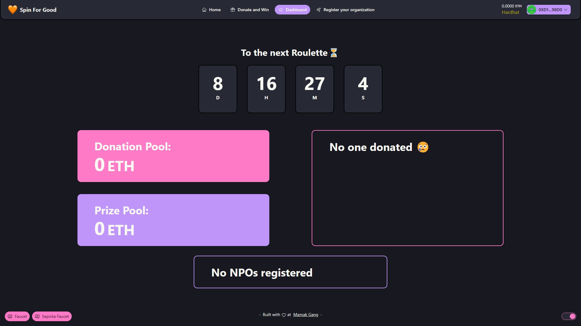 GitHub - sirhcofe/ETHKL23-SpinForGood