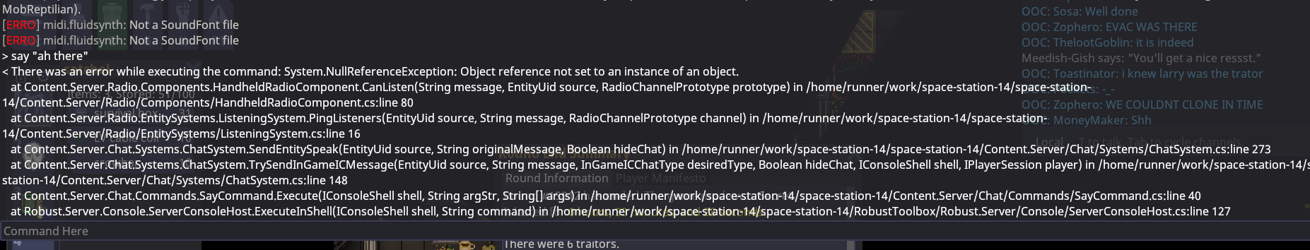 Radios Broken · Issue #11763 · space-wizards/space-station-14 · GitHub