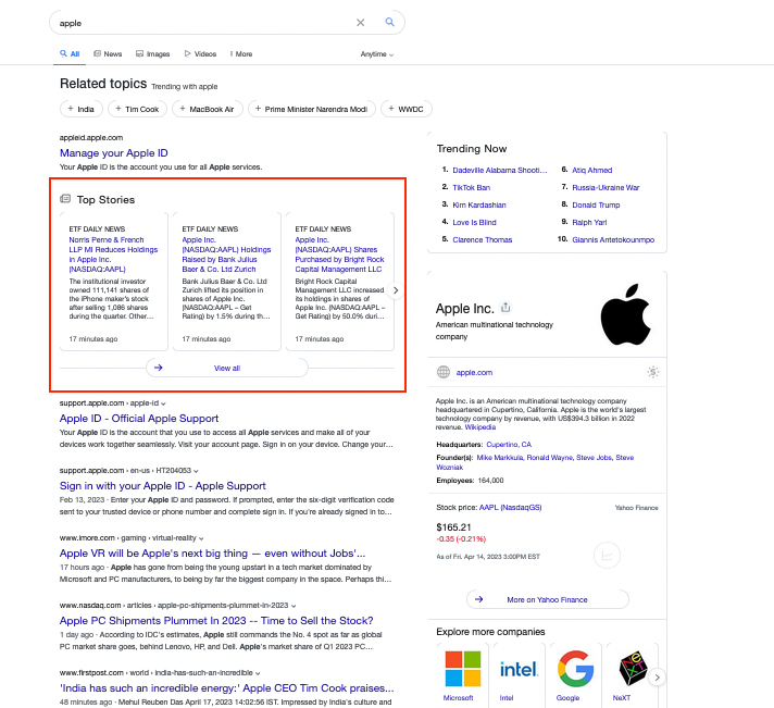 [Yahoo Search API] Scrape Top Stories · Issue #792 · serpapi/public ...