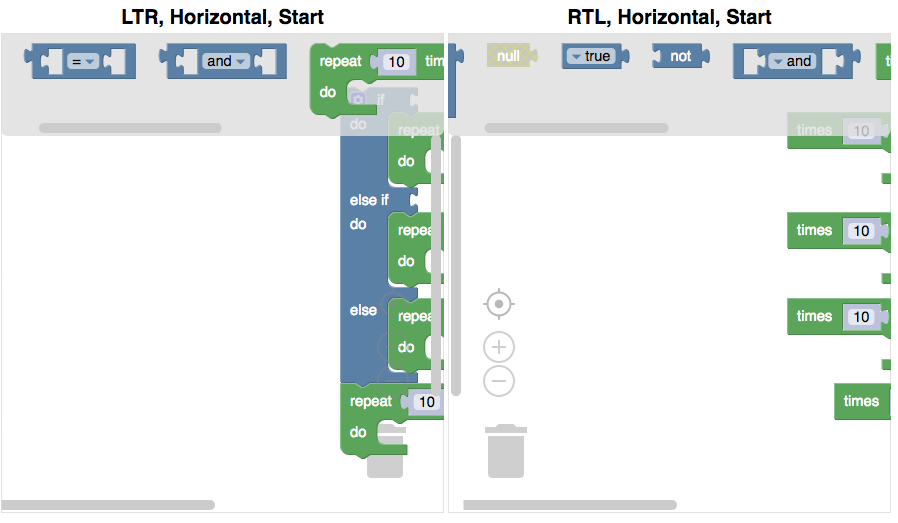 Recenter issue with a horizontal toolbox · Issue #2036 · google/blockly · GitHub