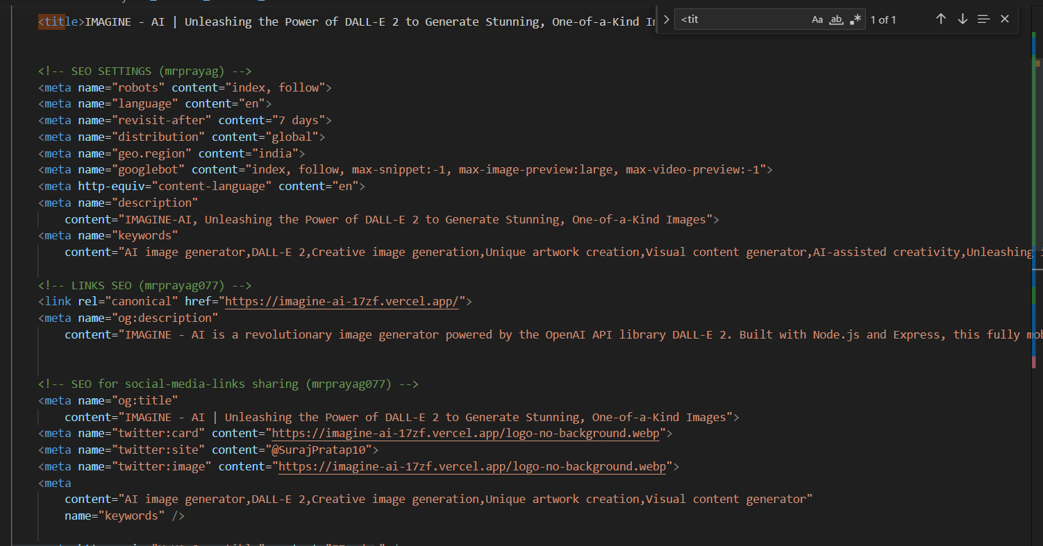 Critical SEO Tag Implementation Issues: missing tags which effect Search Engine Visibility and ...