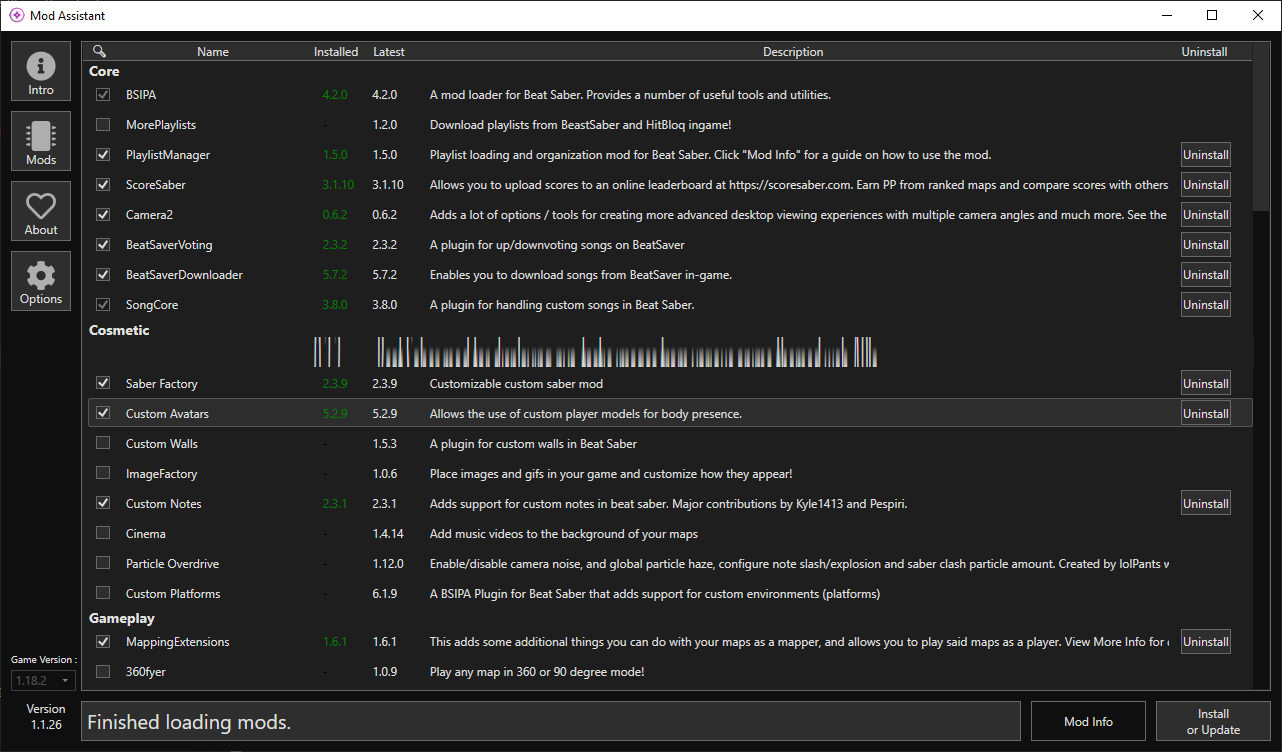 Artifacts on Mods Taba · Issue #415 · bsmg/ModAssistant · GitHub