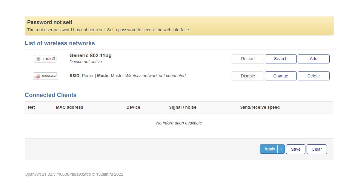 Router WE826-T2 16MB, after transferring overlay to USB, the modem and Wi-Fi disappeared · Issue ...