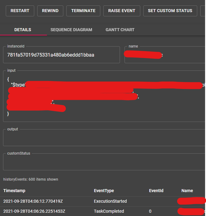 Improvement: Allow search of event history · Issue #135 · scale-tone/DurableFunctionsMonitor ...