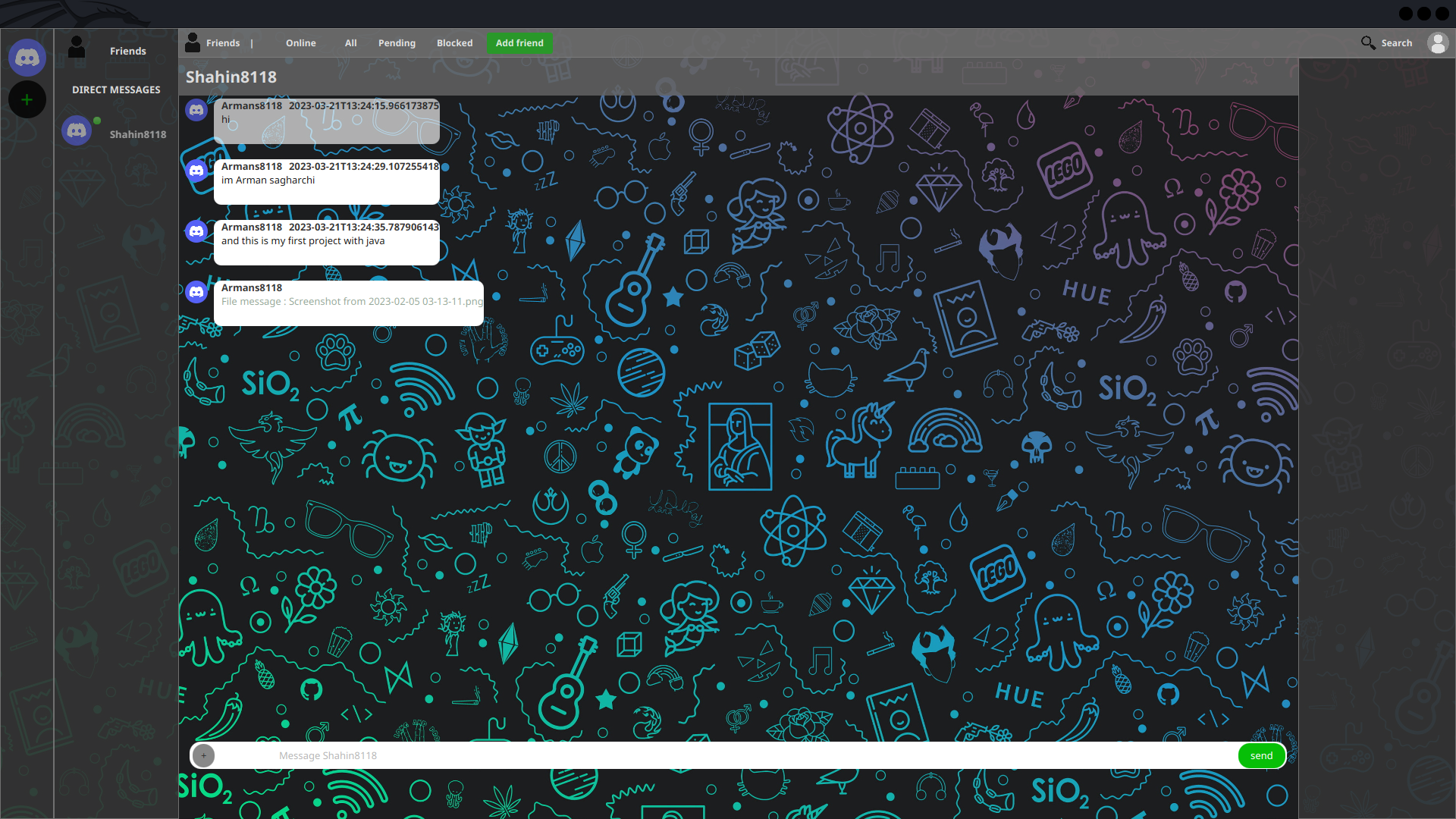 GitHub - Armansaqarchi/AP_Project_Mid-Final: a discord like application ...